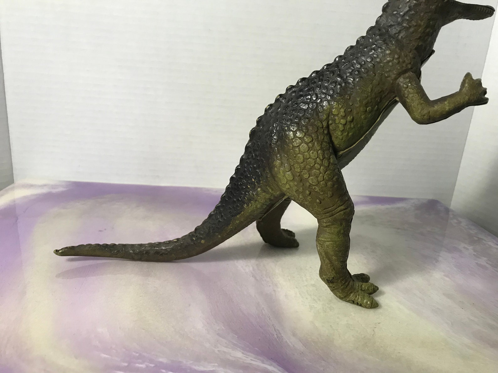 Vintage 1980s Imperial Toys TRACHODON Duck Billed green - Etsy