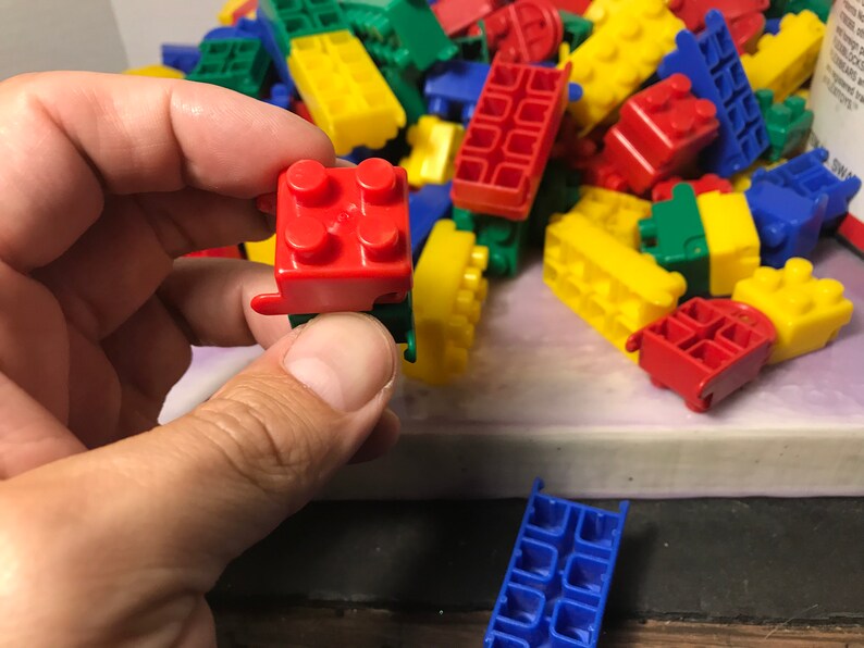 Vintage FLEXI BLOCKS 1990s Lego Styled Big Building Blocks - Etsy