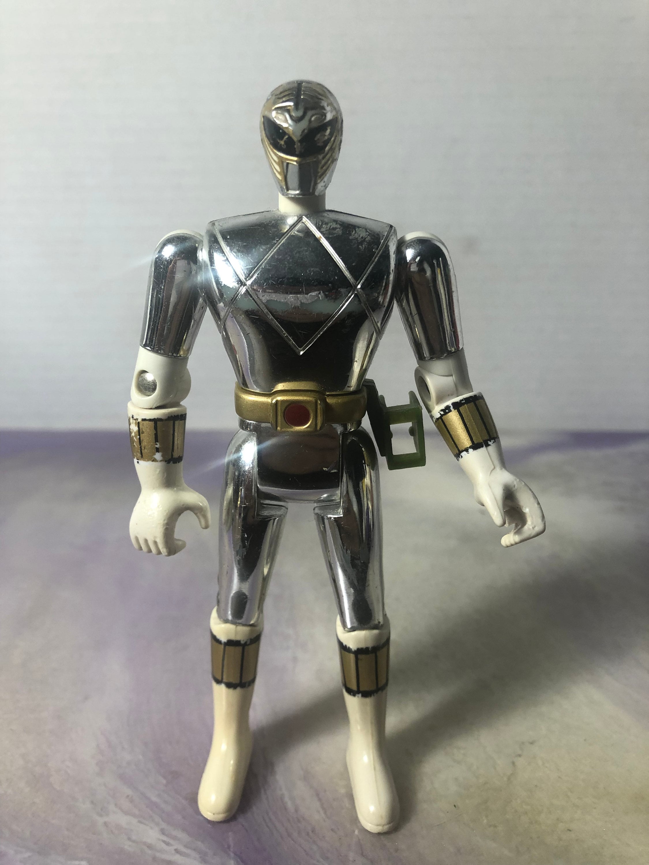 Vintage Rare Mighty Morphin Power Ranger Movie Silver Ranger - Etsy