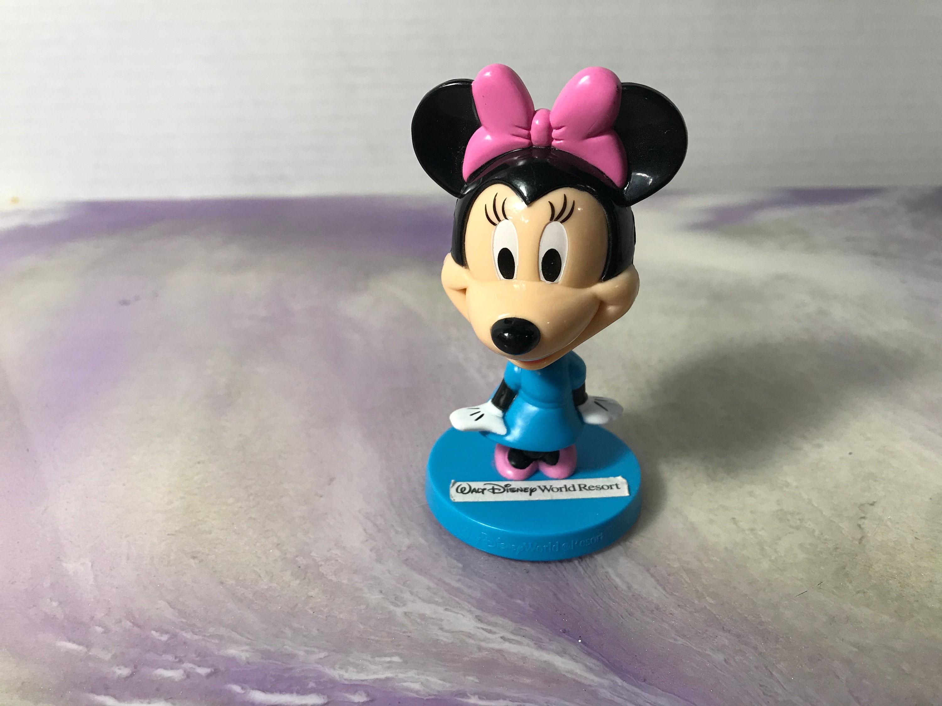Vintage Disney Bobblehead Minnie Mouse Figure Toy/cake Topper - Etsy