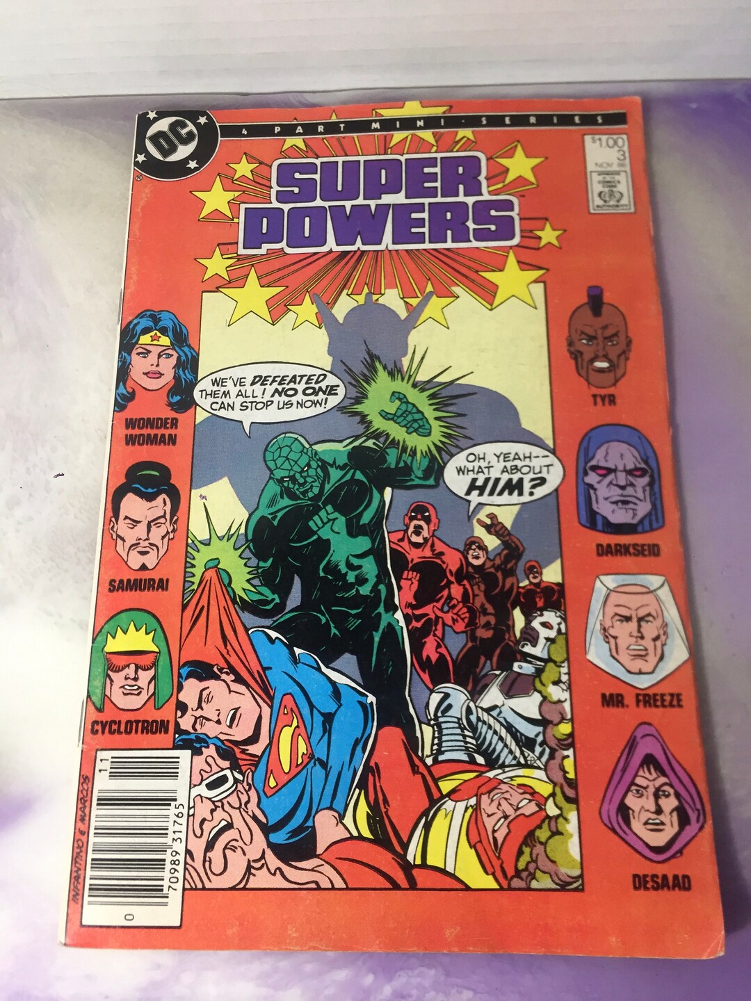 Vintage DC Comics DC Super Powers 6 Part Mini Series Book #3 - Awesome ...