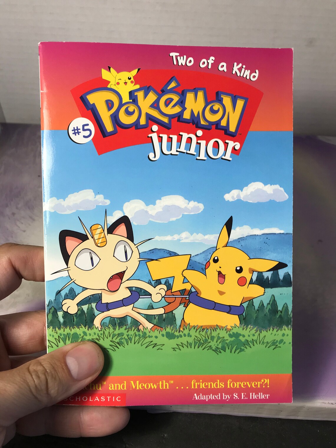 Vintage Pokemon Junior Book #5 - Two of a Kind (paperback Book ...