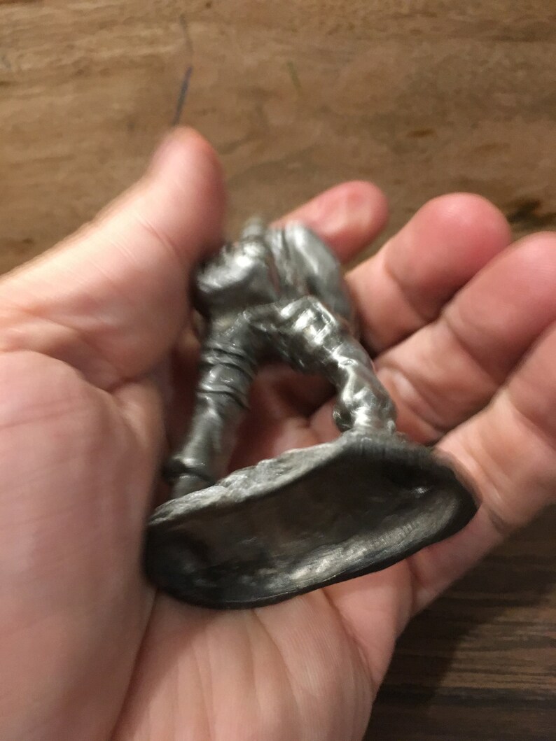Vintage Steel / Pewter / Lead? Soldier Figurine - 1990's Vintage ...