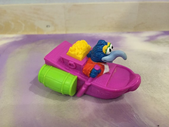Vintage 1980's Muppet Treasure Island Gonzo in Boat PVC - Etsy