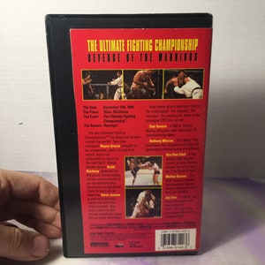 Vintage Ultimate Fighting Championship (UFC): Revenge of the Warriors ...