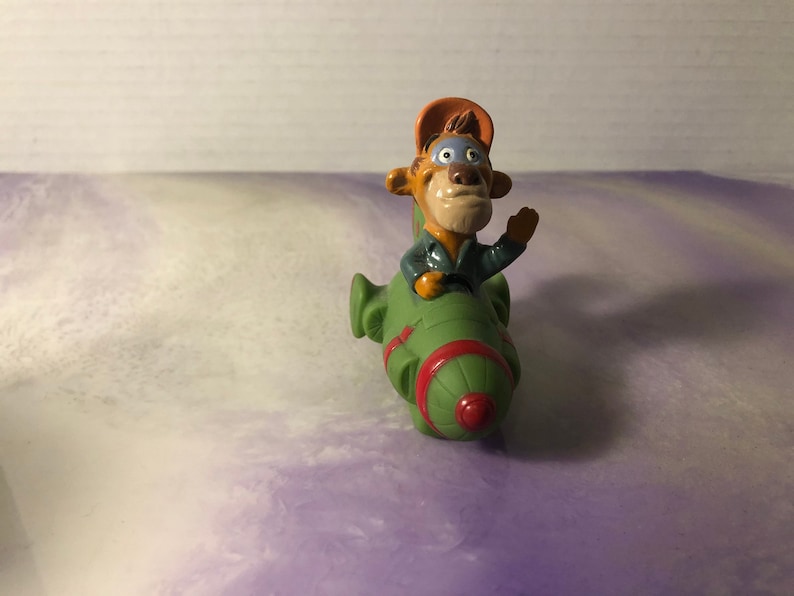 1989 Disney's Talespin WILDCAT - Rubber PVC Cake Topper Toy - Vintage ...