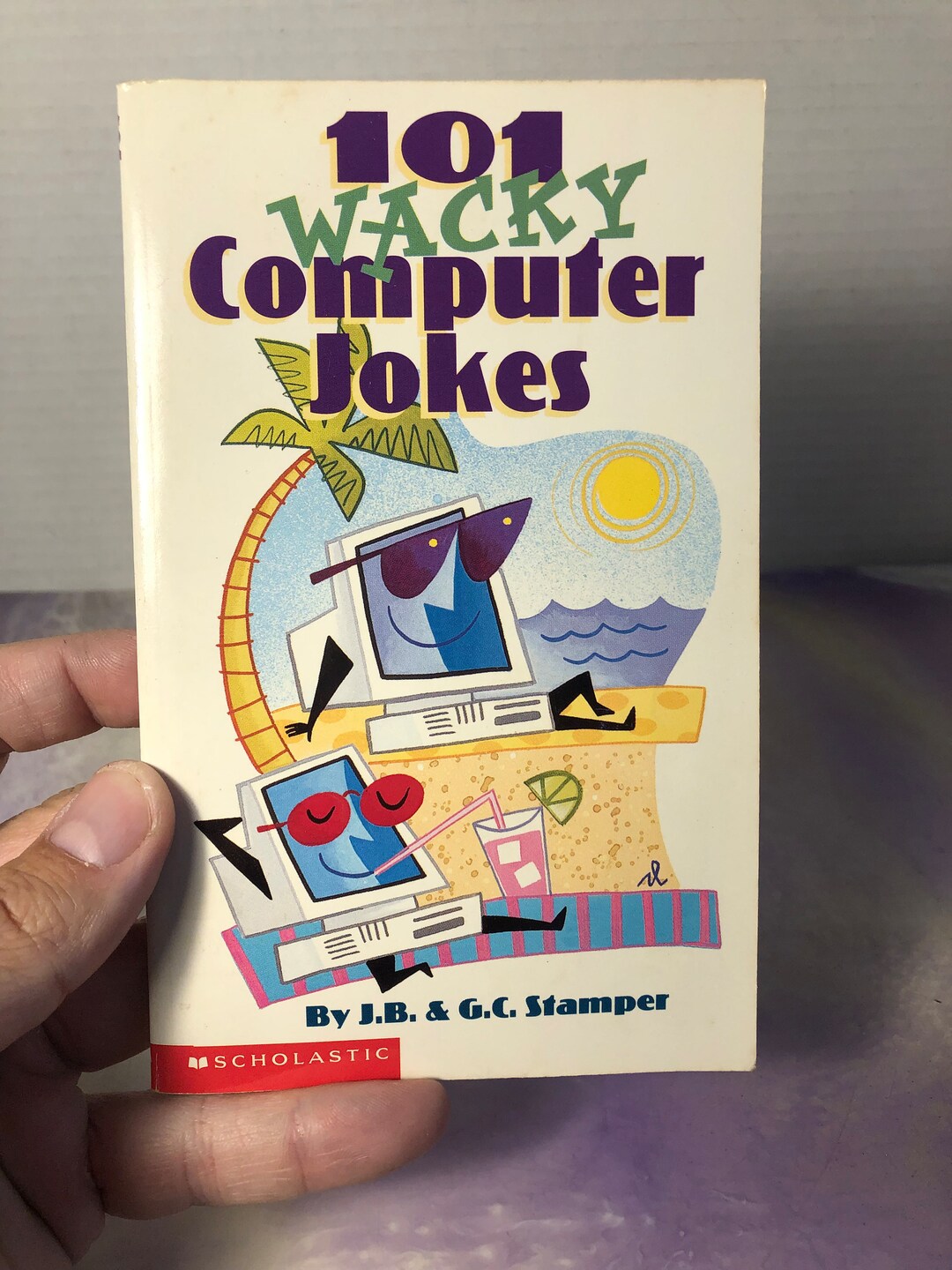 Vintage 101 Wacky Computer Jokes - Scholastic - 90's Kid's Softcover ...