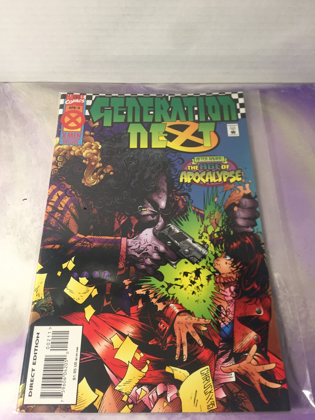 Vintage Marvel Comic Generation Next #2 - Age of Apocalypse (1995) Rare ...