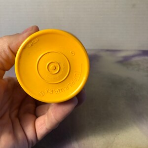 Vintage Tupperware Yellow Retro Cup! Rare Nostalgia 1980's Nostalgia ...