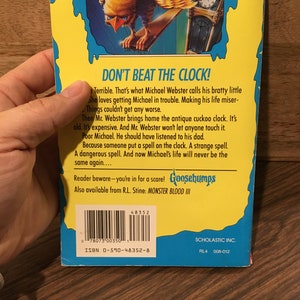 Vintage Cuckoo Clock of Doom (goosebumps - 28) by R.L. Stine (paperback ...