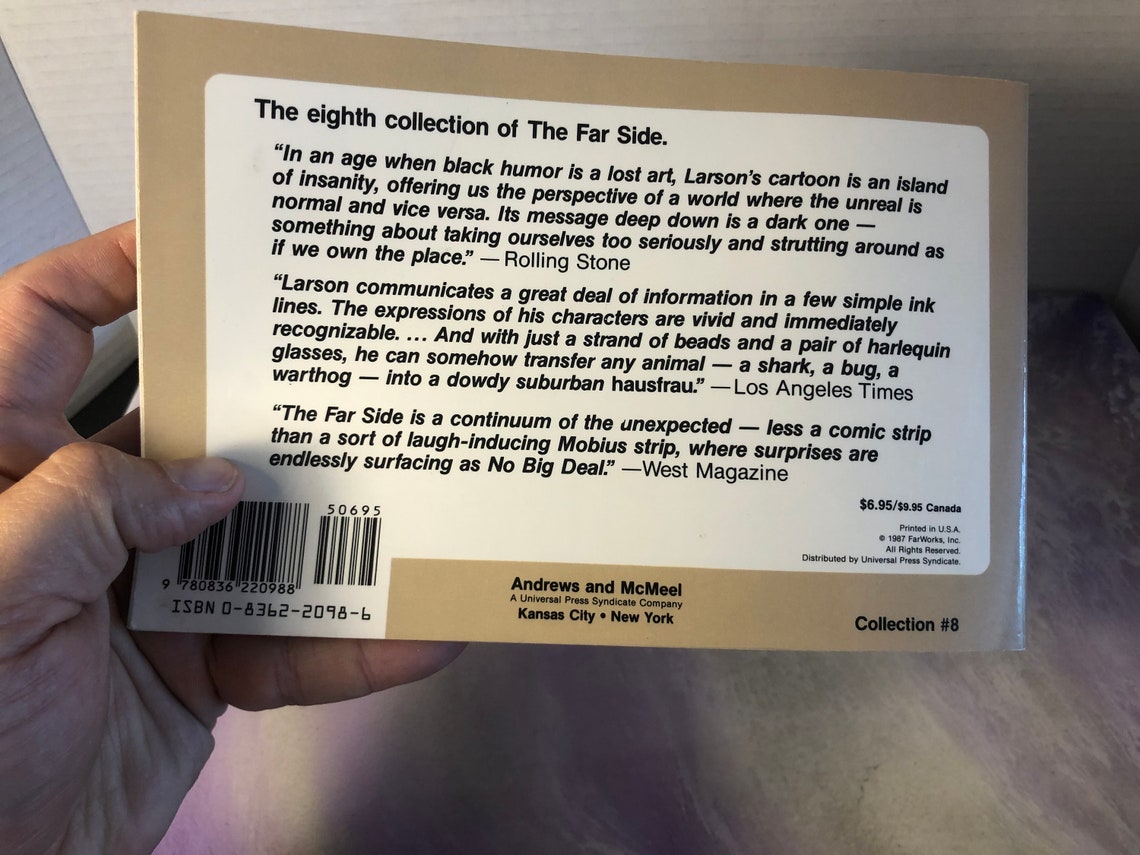 Vintage the FAR SIDE OBSERVER by Gary Larson the 8th - Etsy