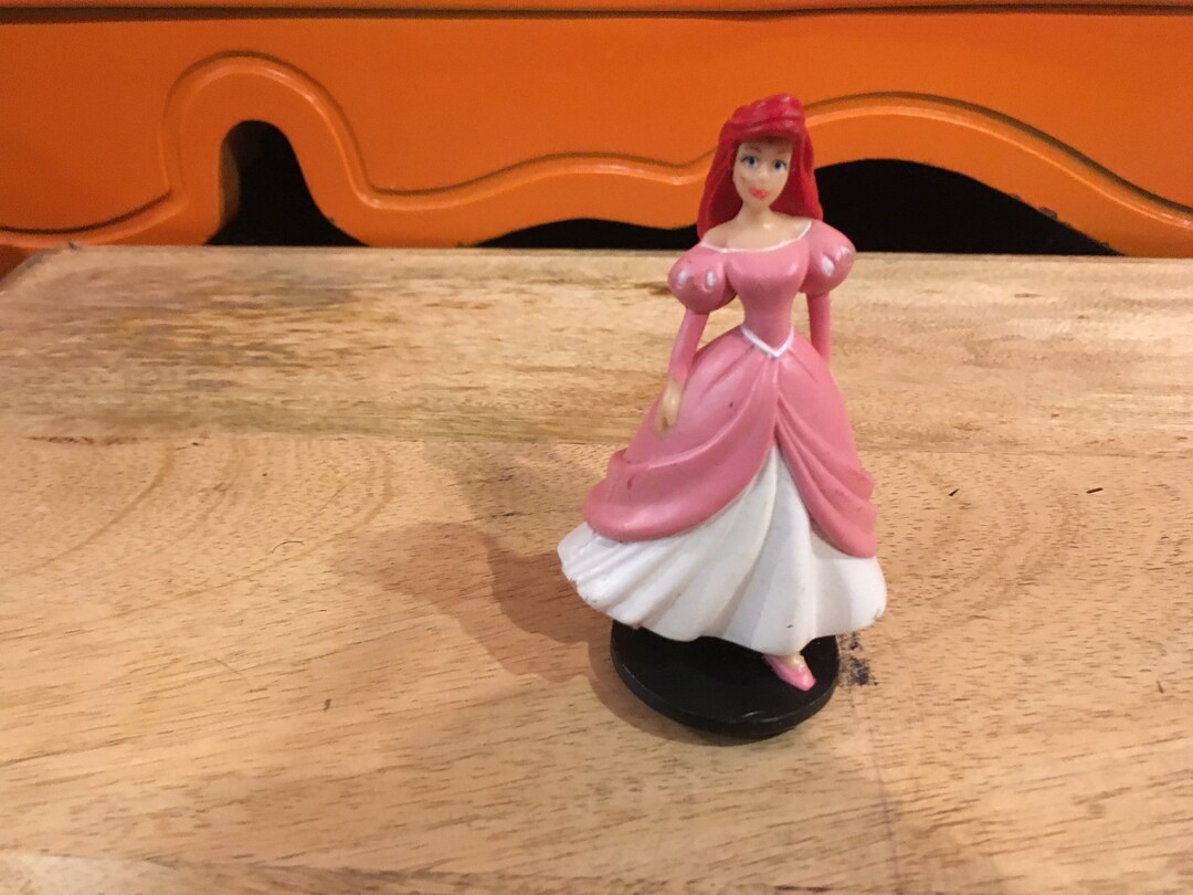 Vintage Disney Princess Ariel Figure PVC Cake Topper Rare Vintage Toy ...