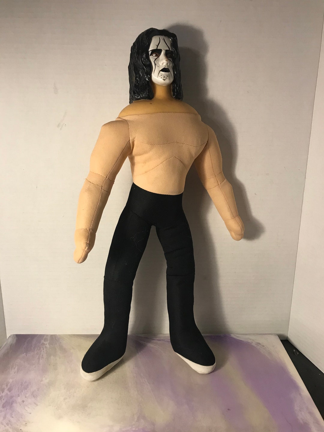 Vintage 90's WCW Loose 1990's STING Plush Wrestling Figure - Awesome ...