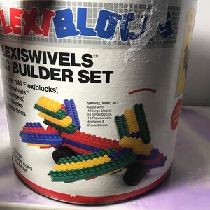 Vintage FLEXI BLOCKS 1990s Lego Styled Big Building Blocks - Etsy