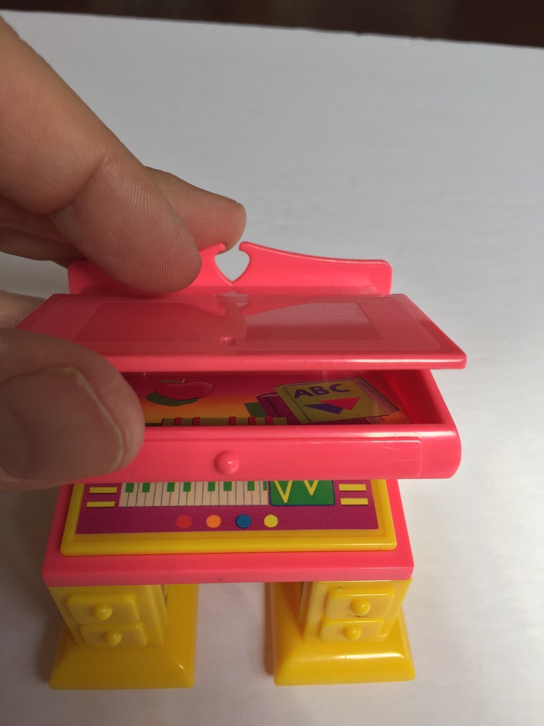 Vintage 1990's Used Playskool Dollhouse Desk/ Computer - Etsy