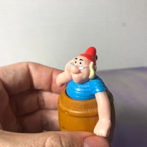 Vintage Peter Pan Disney Animated Movie Smee Happy Meal Toy Figure ...