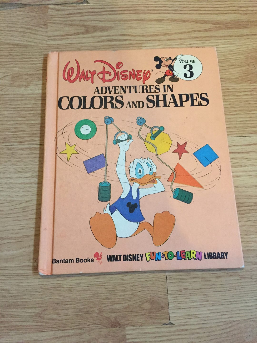 Walt Disney Bantam Books - Adventures in Colors and Shapes (volume 3 ...