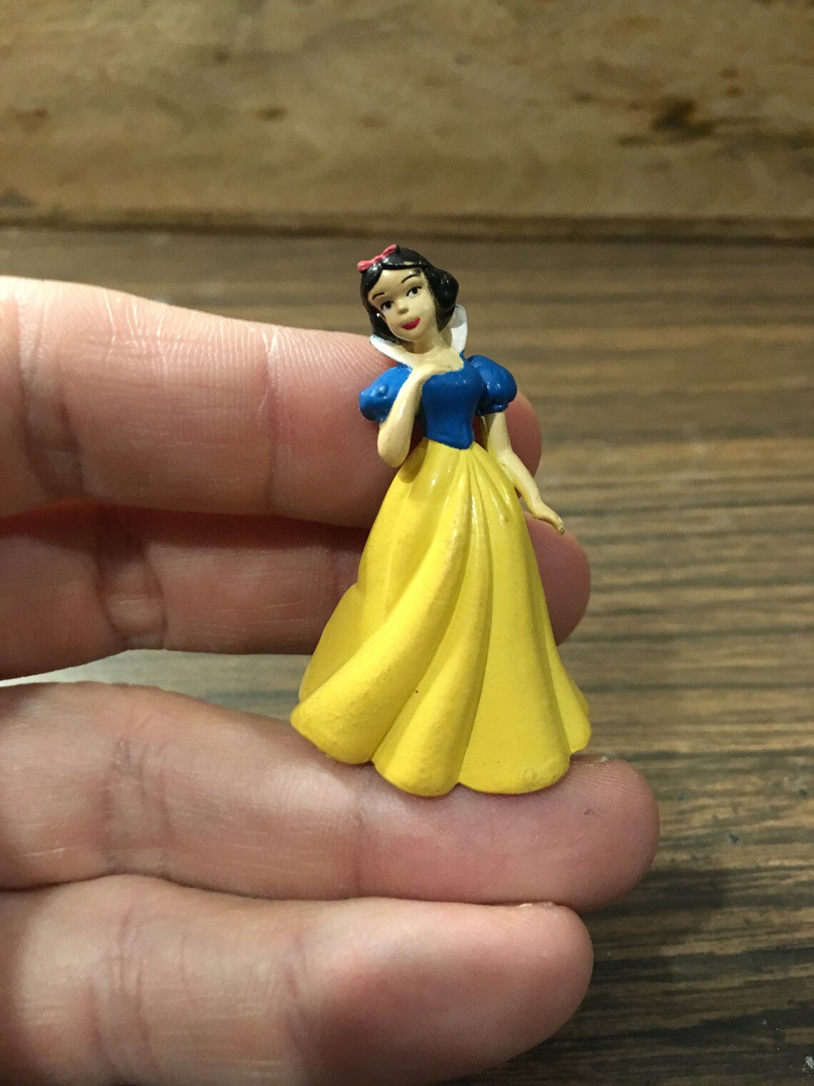 Vintage Disney SNOW WHITE Mini Snow White Figure PVC Cake | Etsy