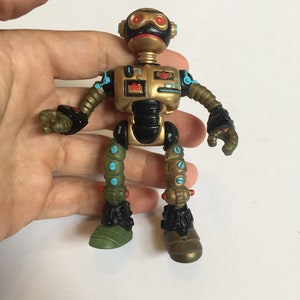 Vintage 1990 Fugitoid TMNT Rare Robot Figure Teenage Mutant Ninja ...