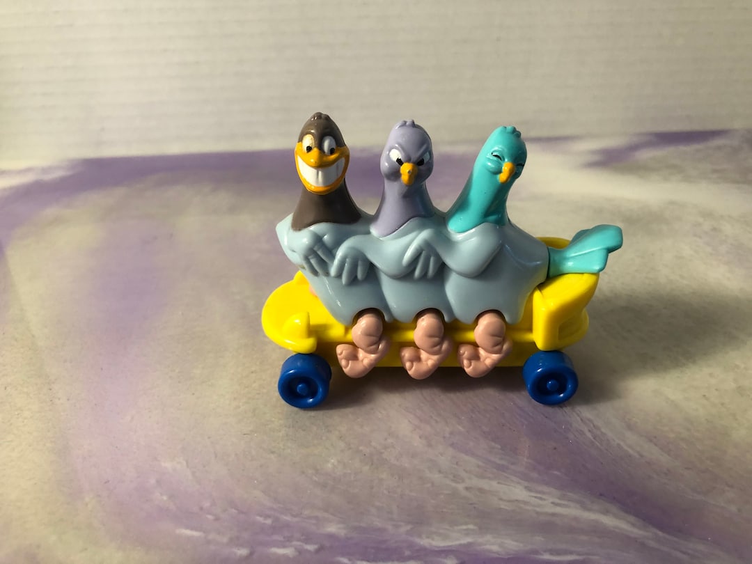 Vintage 1994 Disney Looney Tunes Goodfeathers Pigeons Mcdonald's Happy ...