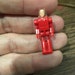 Vintage 80's Spacelink Figure Red Action Figure Toy Rare Fun ...