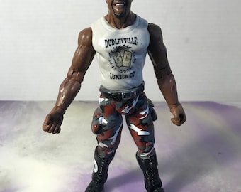 Vintage 90 s WWE Loose 1999 D von Dudley Action Wrestling Figure Jakks Titan Tron Live Etsy UK