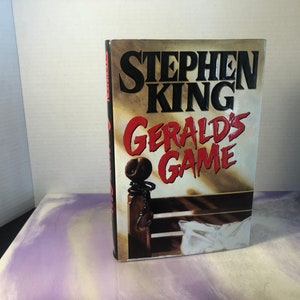 Stephen King Geralds Game Hardcover Novel 1st Edition Stephen King Book ...