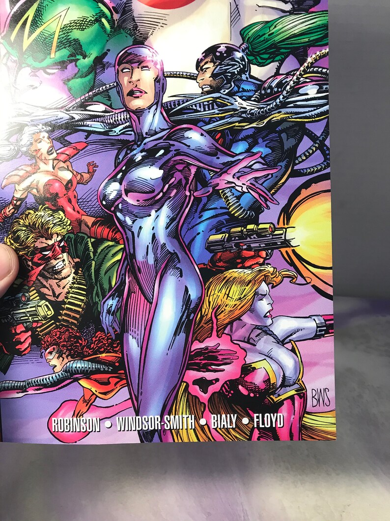 Vintage Image Comics - Wildstorm Rising #1- 1995 Series Rare Vintage ...