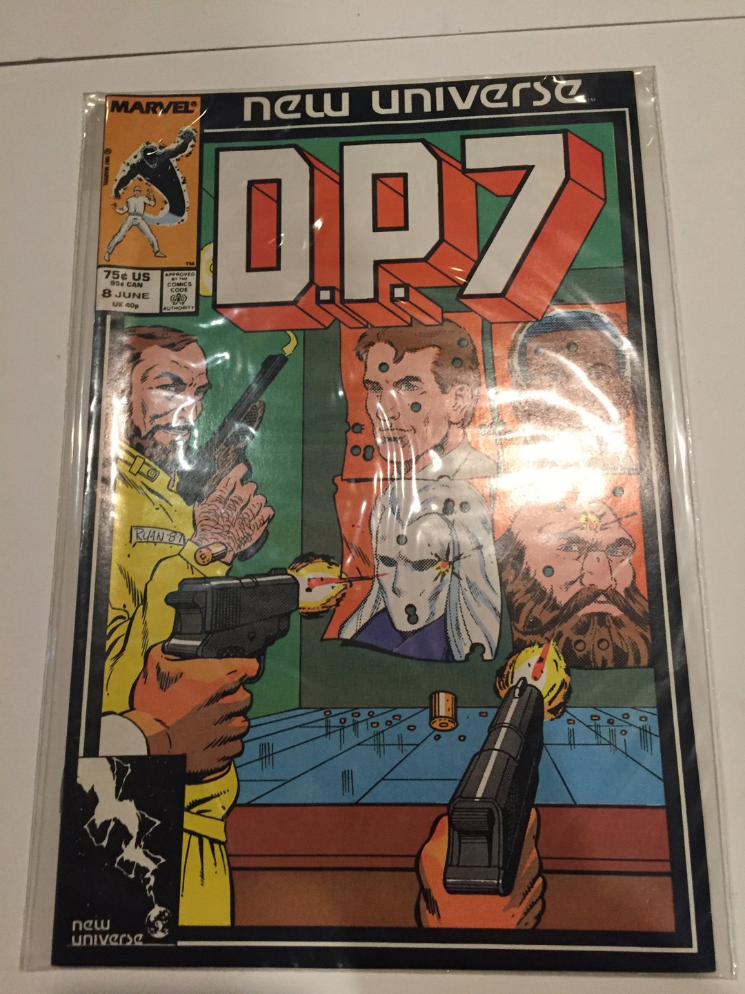 Vintage Marvel Comics New Universe DP7 #8 - Rare Vintage Obscure Marvel ...
