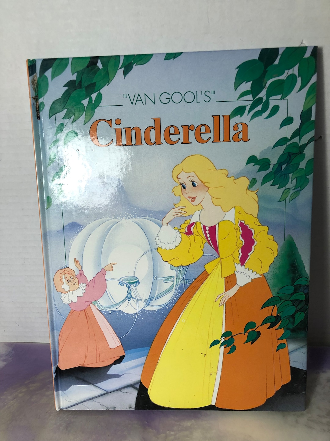 Vintage 1990's Van Gools Cinderella - Hardcover Children's Book - Large ...