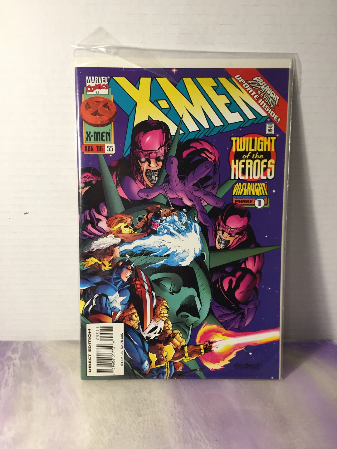 Vintage Marvel Comics X-men #55 (1996) Rare Vintage Comic Book - Etsy