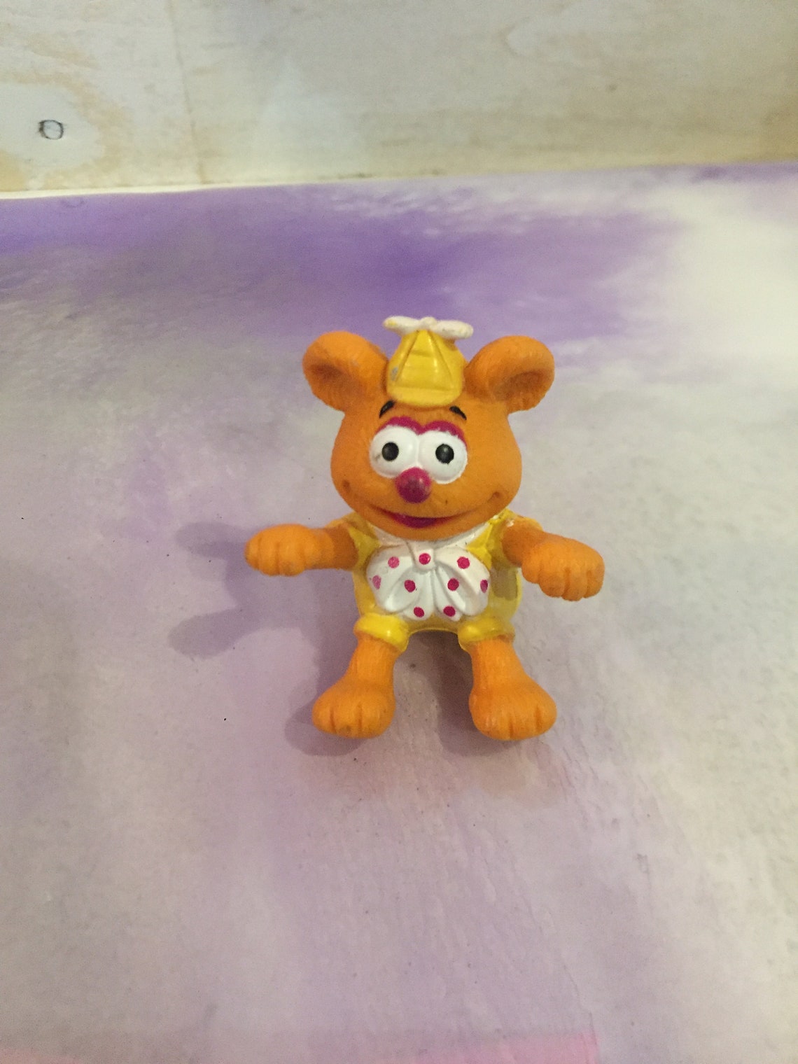 Vintage 1986 Muppet Babies Fozzie the Bear PVC Figure Cake - Etsy