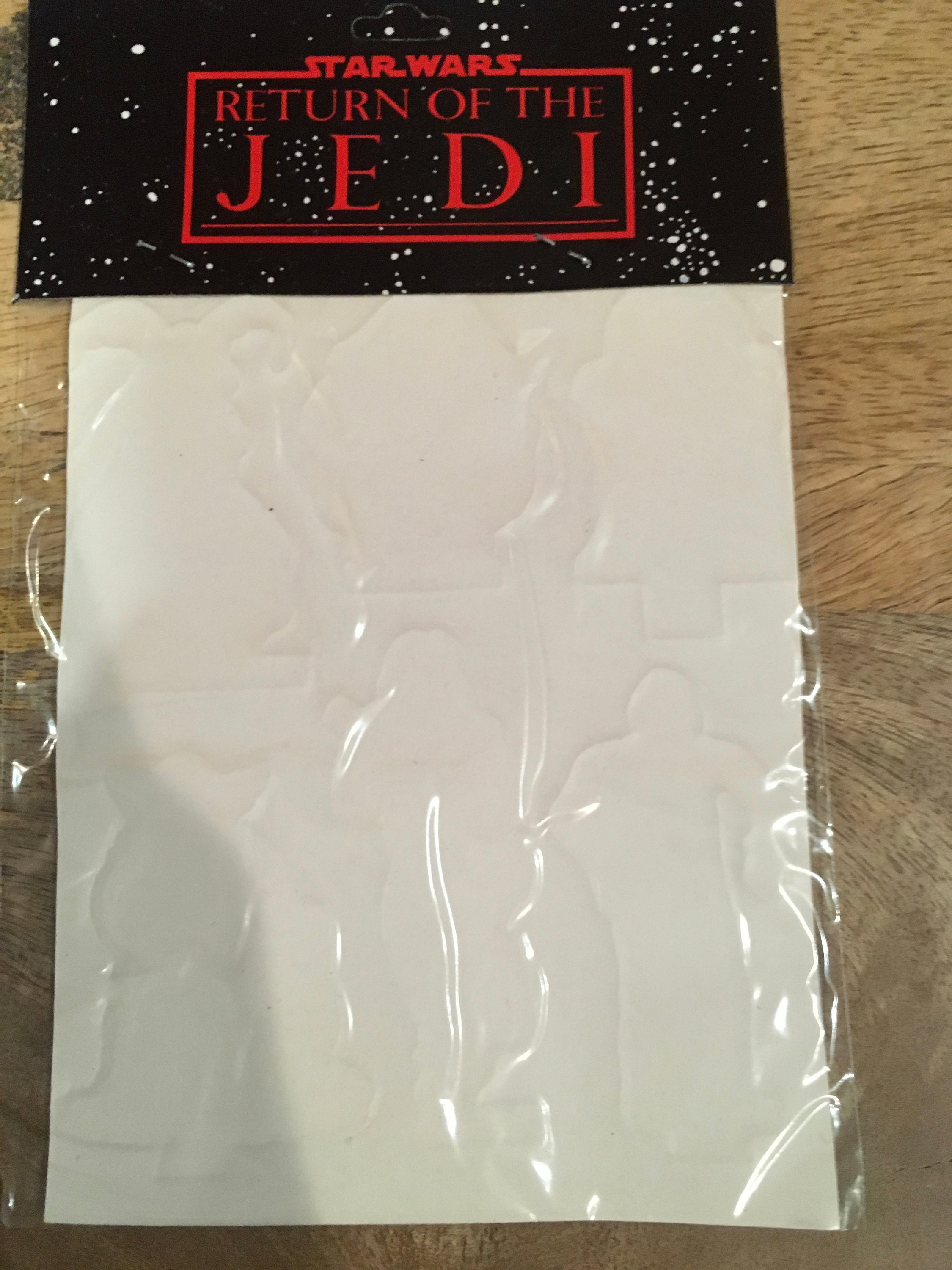 Vintage Star Wars Return of the Jedi Puffy Stickers R2D2 / | Etsy