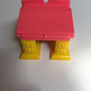 Vintage 1990's Used Playskool Dollhouse Desk/ Computer Accessory - Fits ...