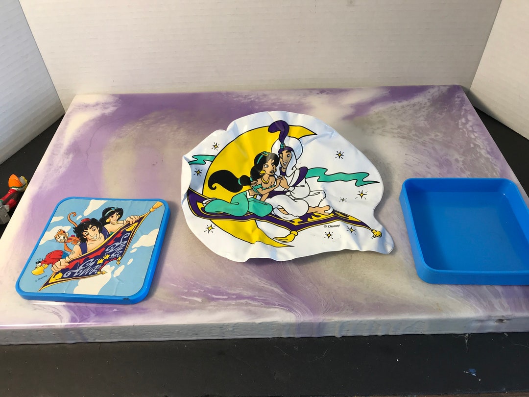 Vintage 1990's Disney Aladdin Inflatable Burger King Meal Toy - Aladdin ...