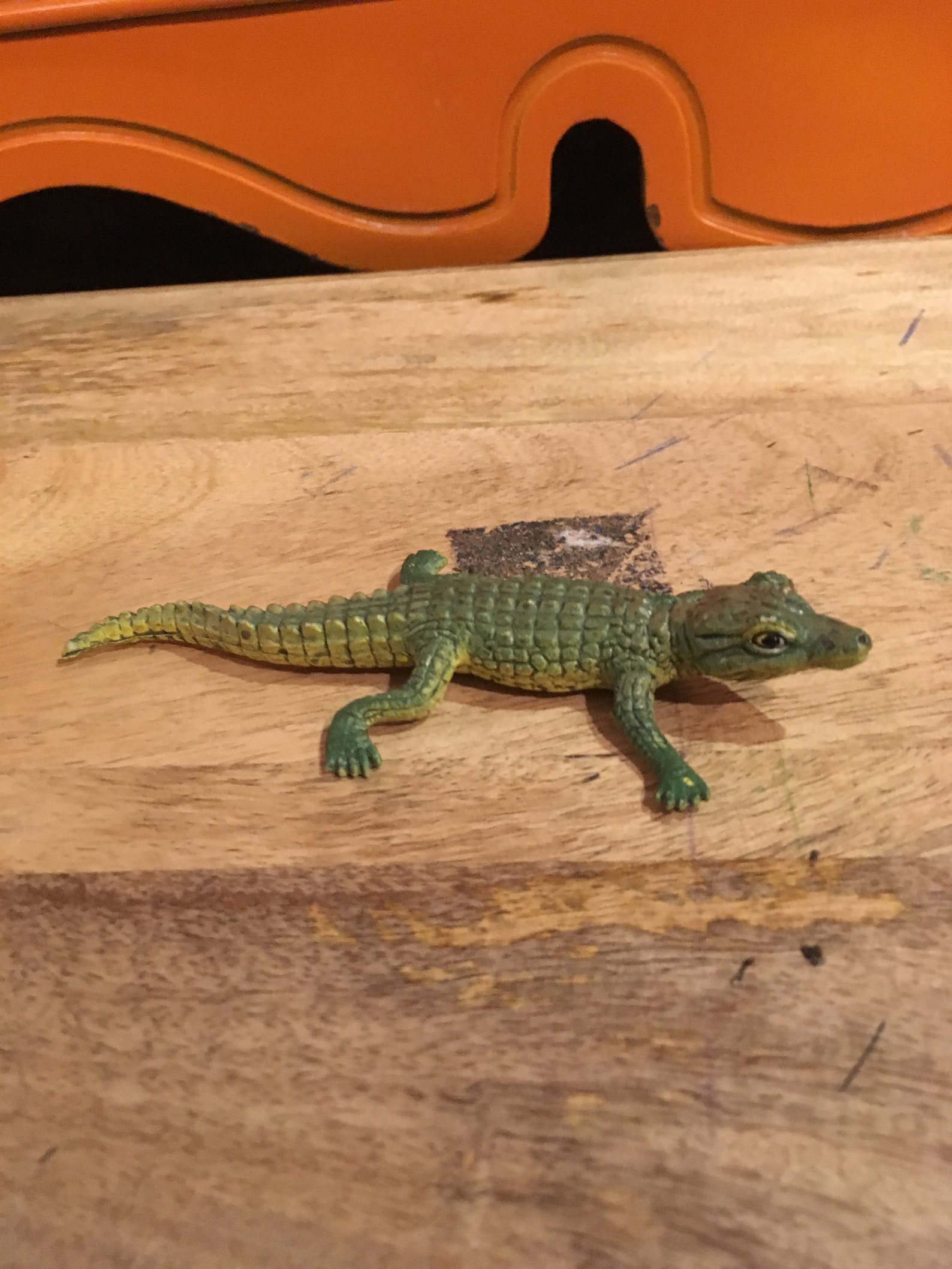 Vintage Dinosaur Toy AAA Toys Rubber Green Crocodile Rare | Etsy