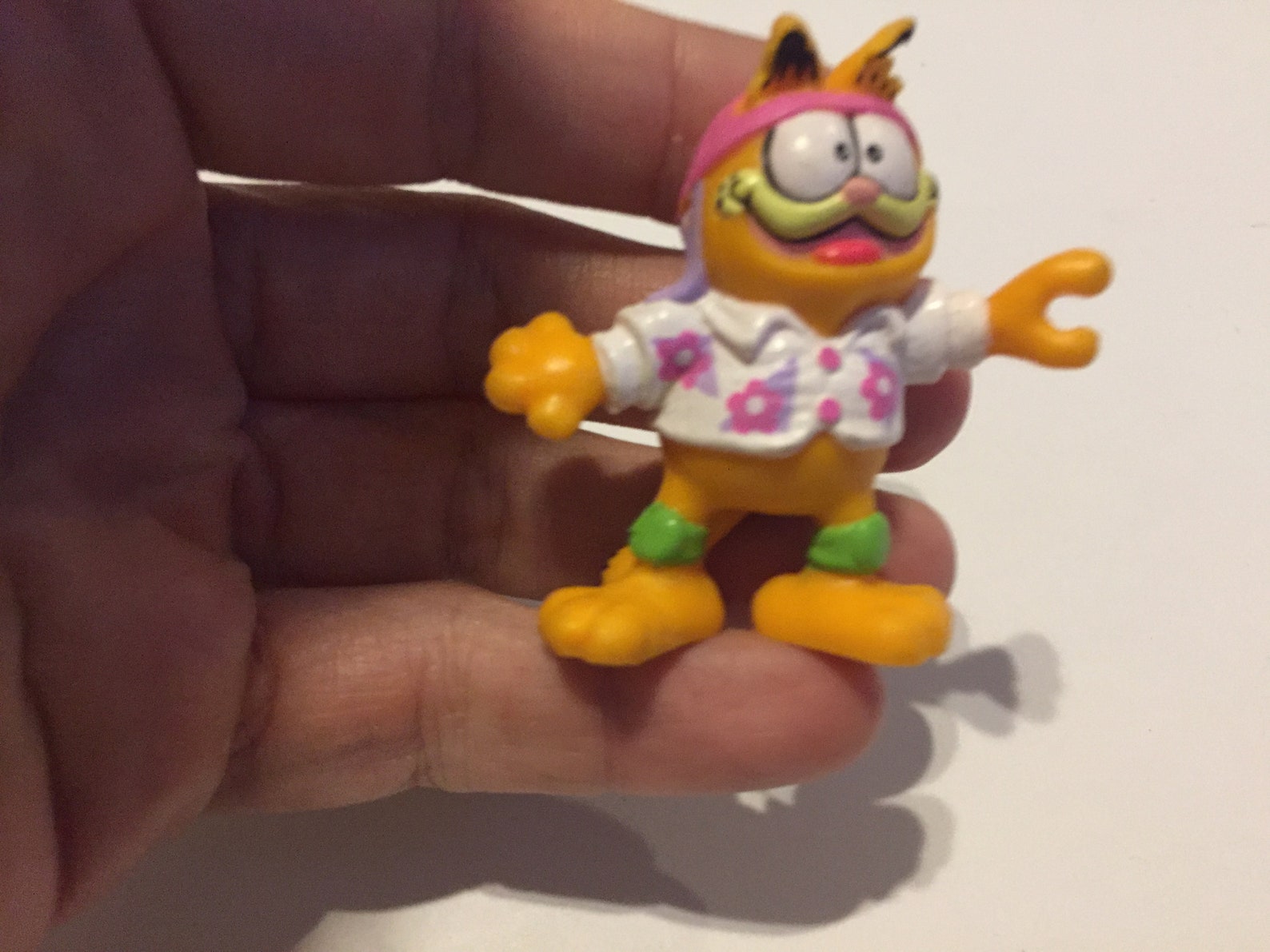 Vintage 1980's Garfield PVC Figure Skateboard Nostalgia MCDONALD'S ...