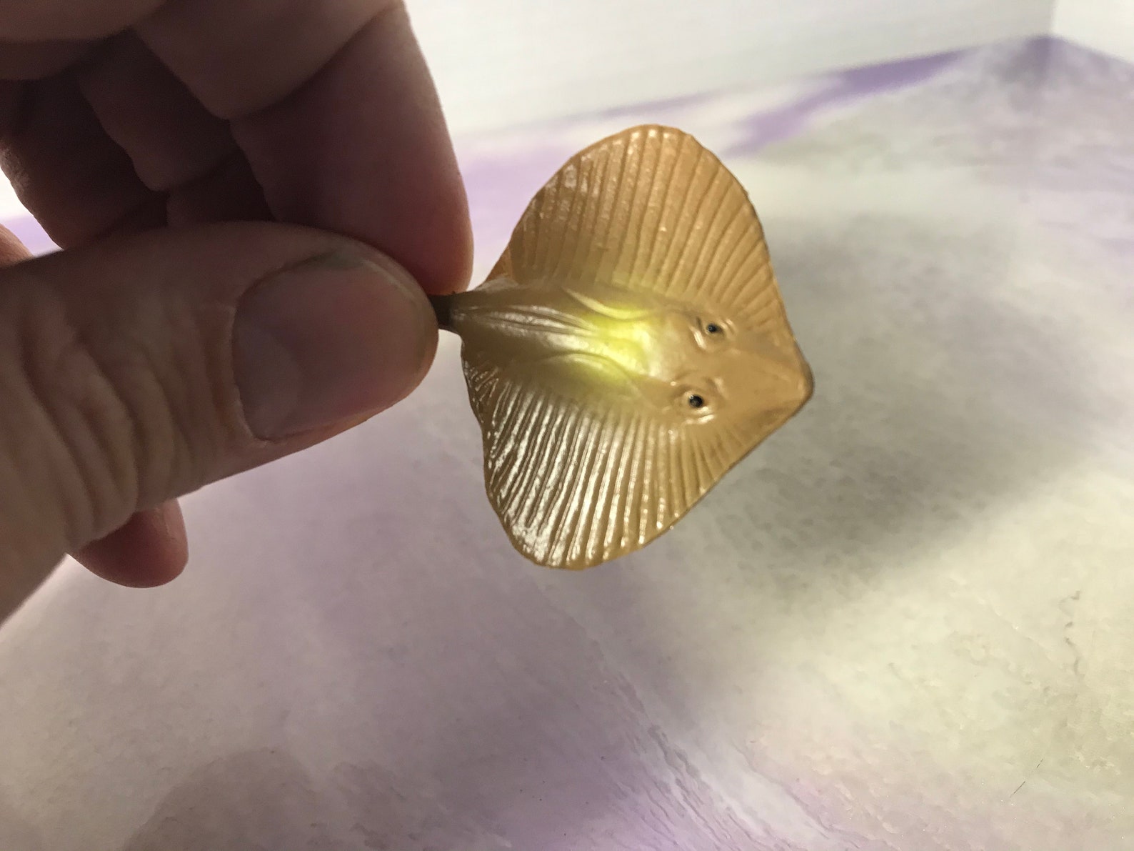 Rare Vintage PVC Manta Ray Sting Ray Figure/ Cake Topper | Etsy