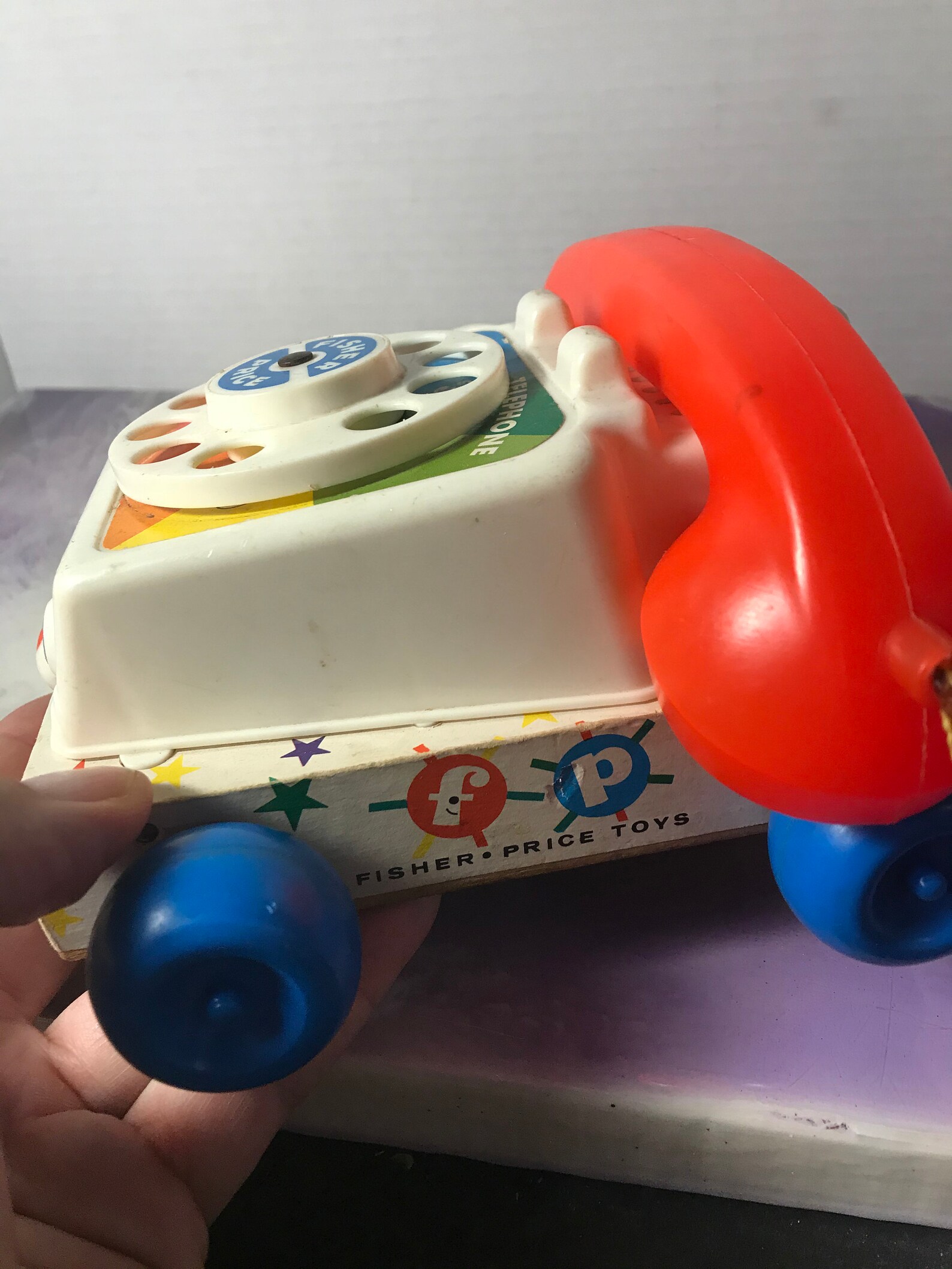 Vintage 1961 Fisher Price Chatter Phone 747 Telephone Pull - Etsy