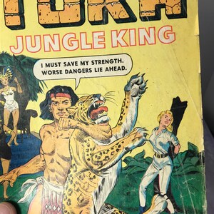 Vintage DELL Comics Toka Jungle King Retro 1950's Comic Book (1960's) Rare Vintage Comic Book ...