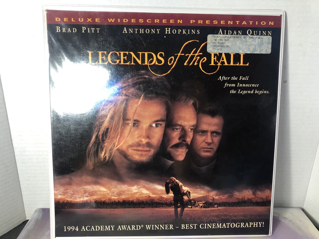 Vintage Legends of the Fall" Deluxe Widescreen Laserdisc LD - Brad Pitt ...