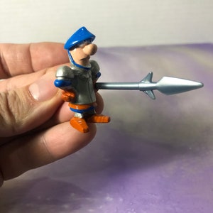 Vintage Cartoon Knight PVC Figure / Cake Topper Nostalgia - Knights ...