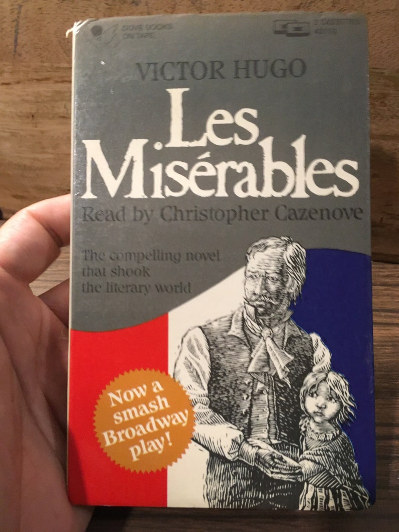Vintage Audio Book Novel Les Miserables by Victor Hugo Classic | Etsy