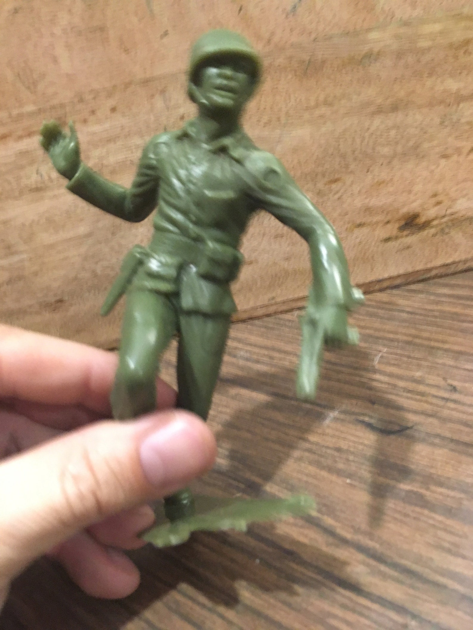 Vintage Louis Marx 6 Army Man World War Styled Plastic - Etsy