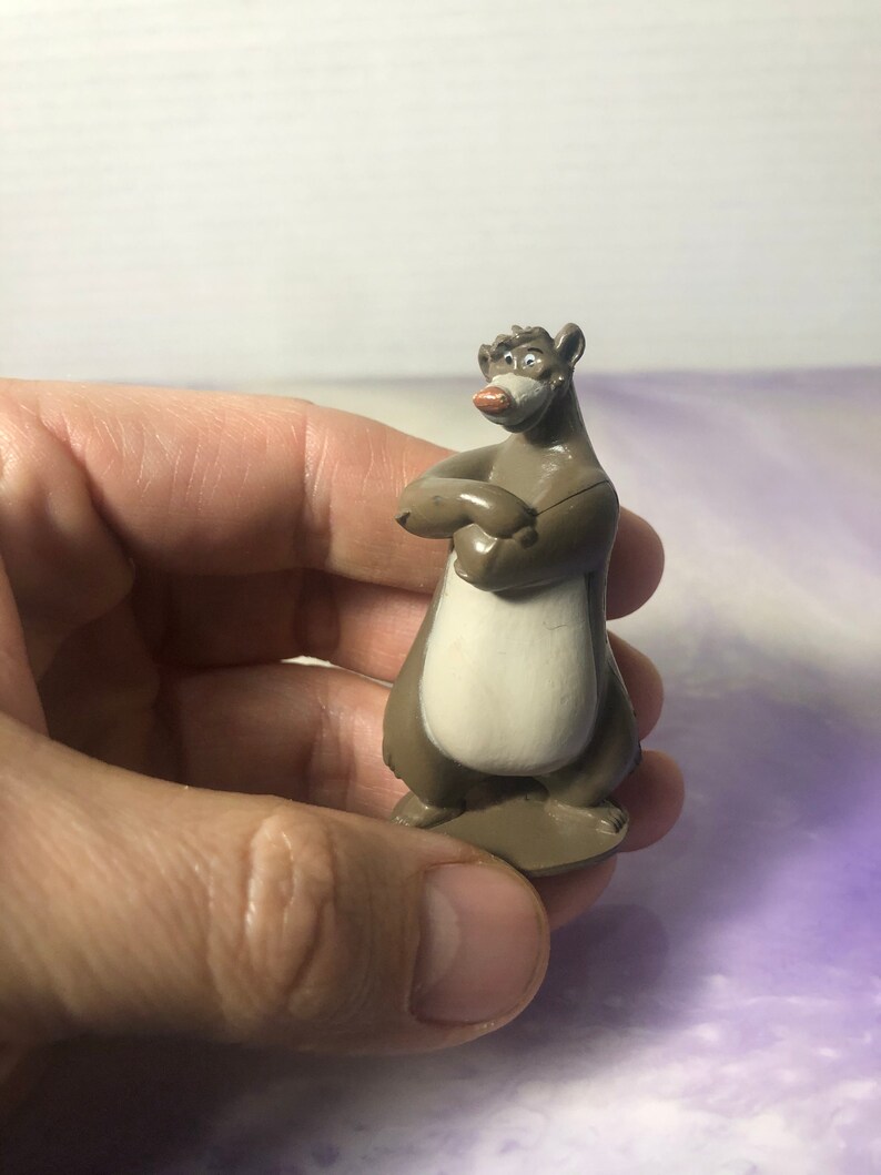 Vintage Disney's the Jungle Book PVC Figure BALOO Rare - Etsy