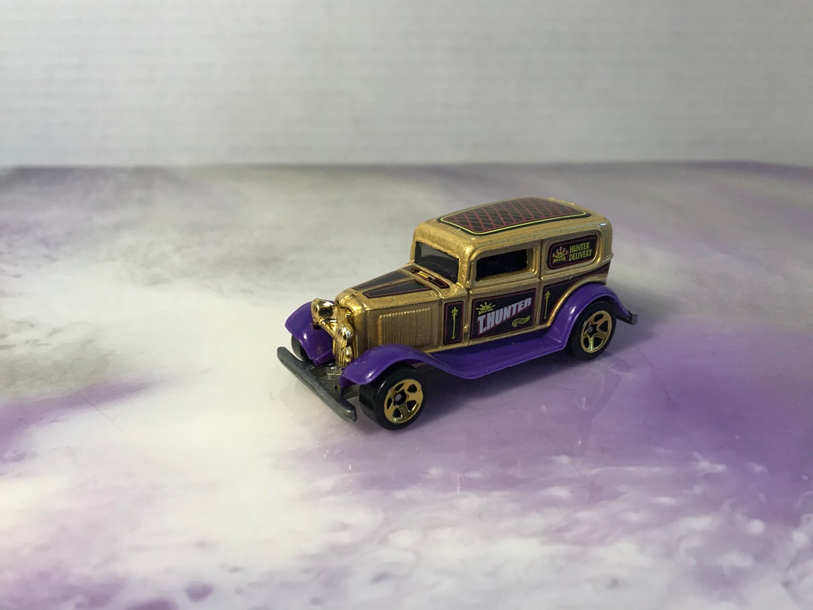 Vintage Hot Wheels Gold Hot Rod Car T. Hunter 1980's - Etsy