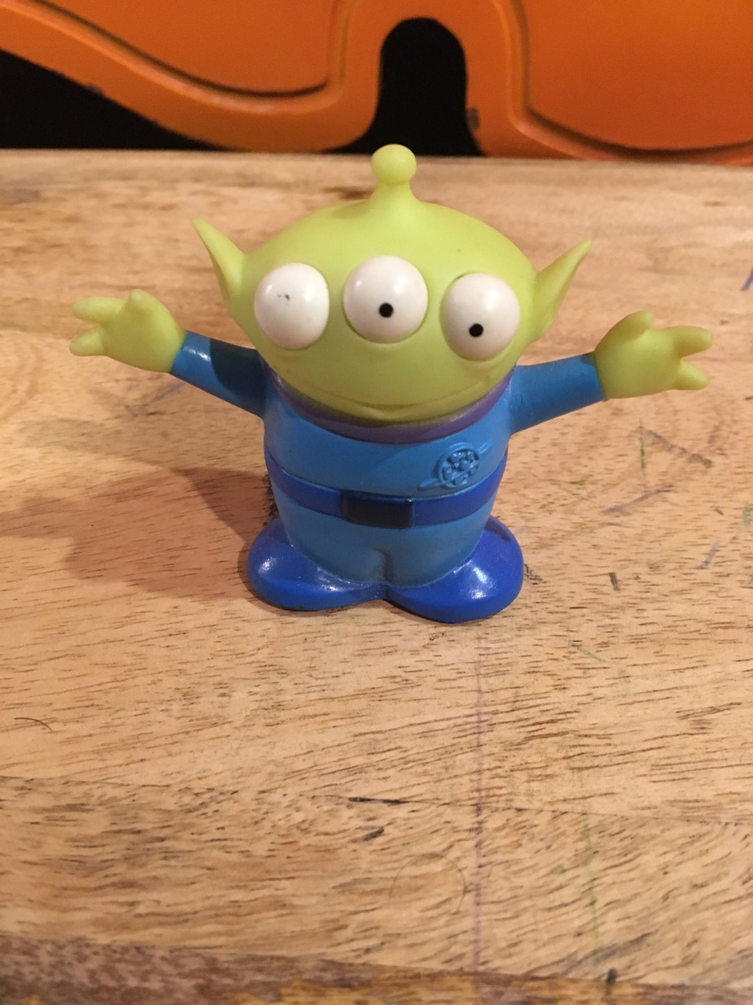 Vintage Disney Pixar Toy Story Large PVC Figure ALIEN - Etsy