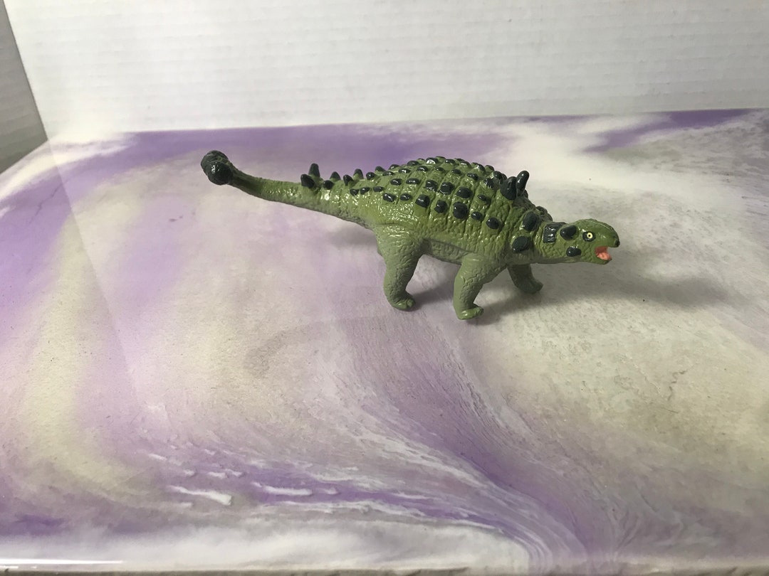 Vintage Safari LTD Carnegie 1988 Euoplocephalus Dinosaur Awesome Shape ...