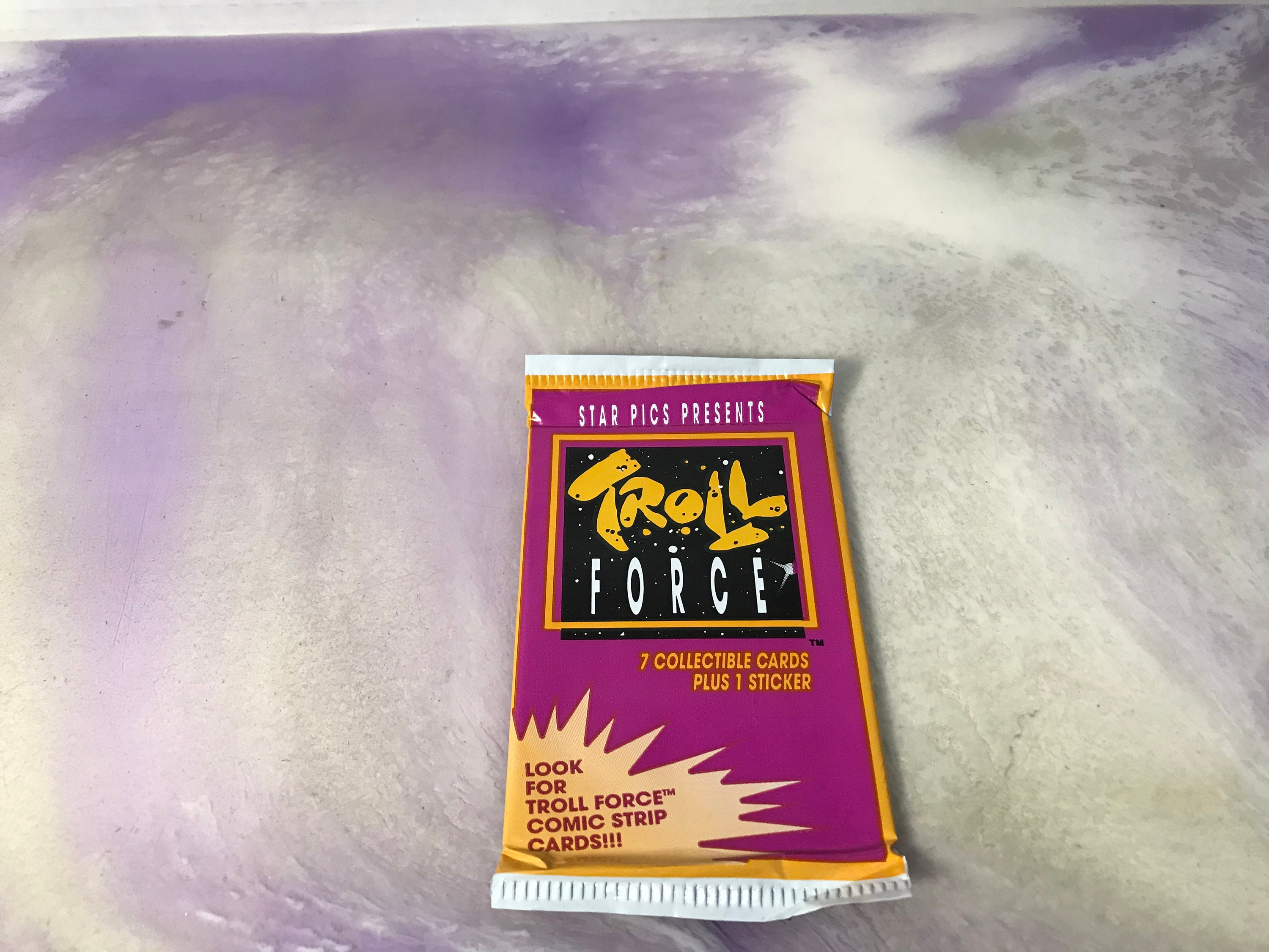 Vintage 1990's Troll Force Cartoon TV Show 1992 Trading - Etsy