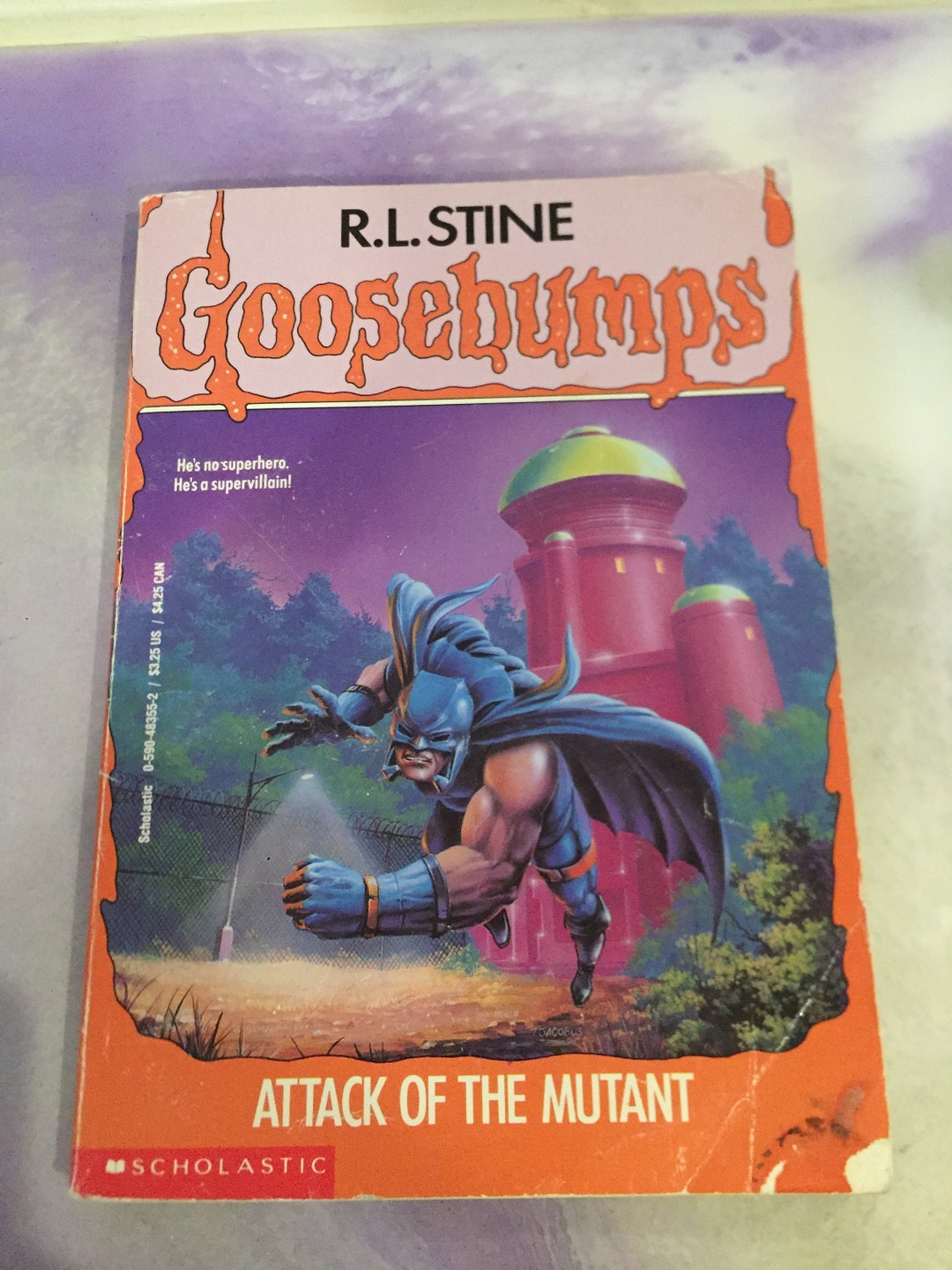 Vintage Attack of the Mutant goosebumps 25 by R.L. Stine paperback Book ...